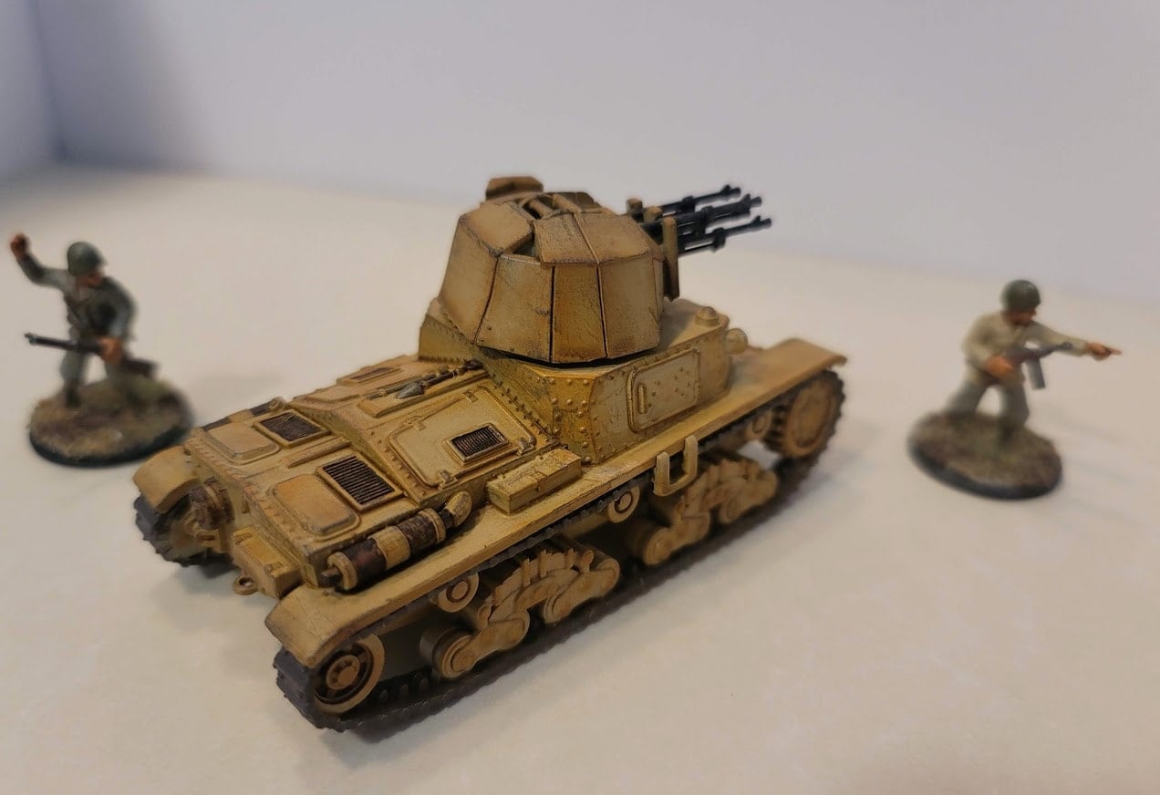 Deweycat Italian M15-42 tank + AA version .stl pack, 1/56th by Deweycat ...