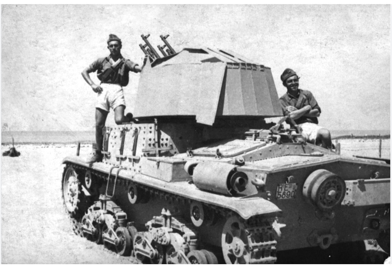 Deweycat Italian M15-42 tank + AA version .stl pack, 1/56th by Deweycat ...