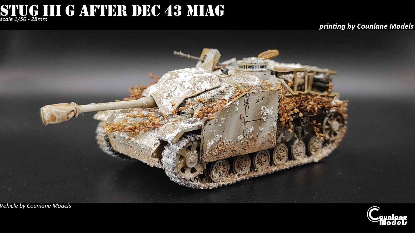 Stug III / Stuh 42 G after dec-1943 MIAG factory, damaged zimmerit by ...