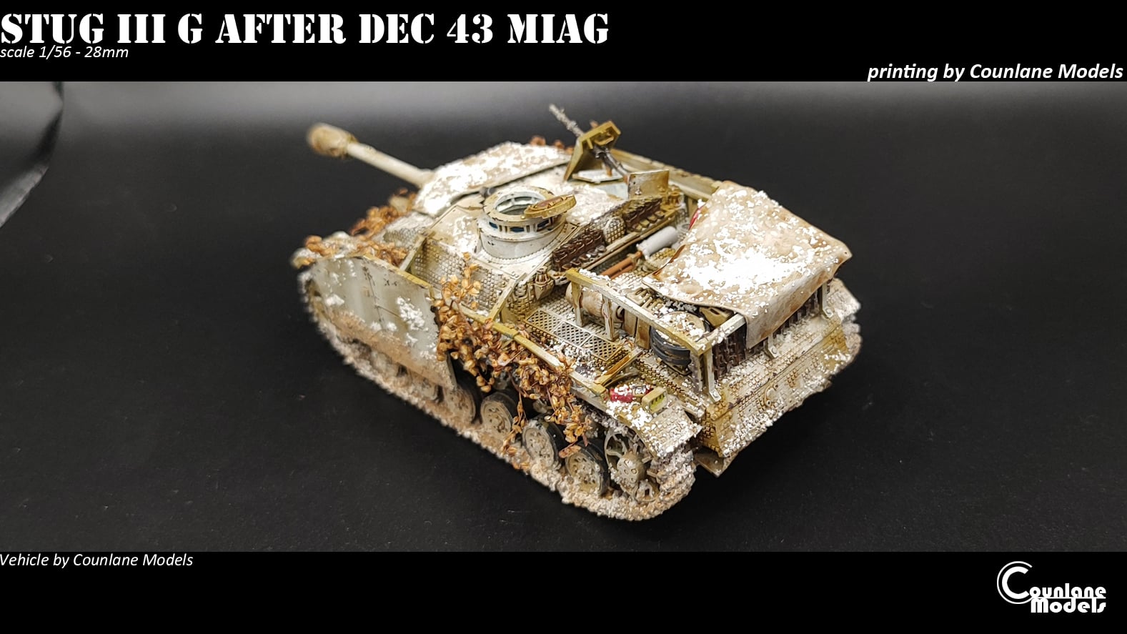Stug III / Stuh 42 G after dec-1943 MIAG factory, damaged zimmerit by ...