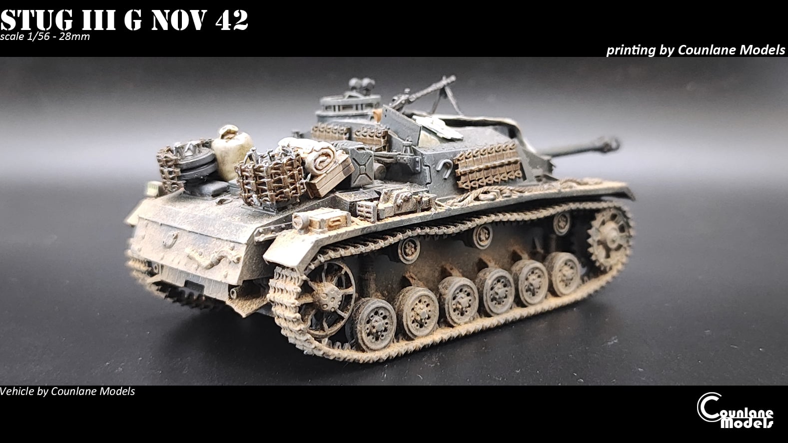 Stug III / Stuh 42 G after nov-1942 by Counlane Models - Wargaming3D