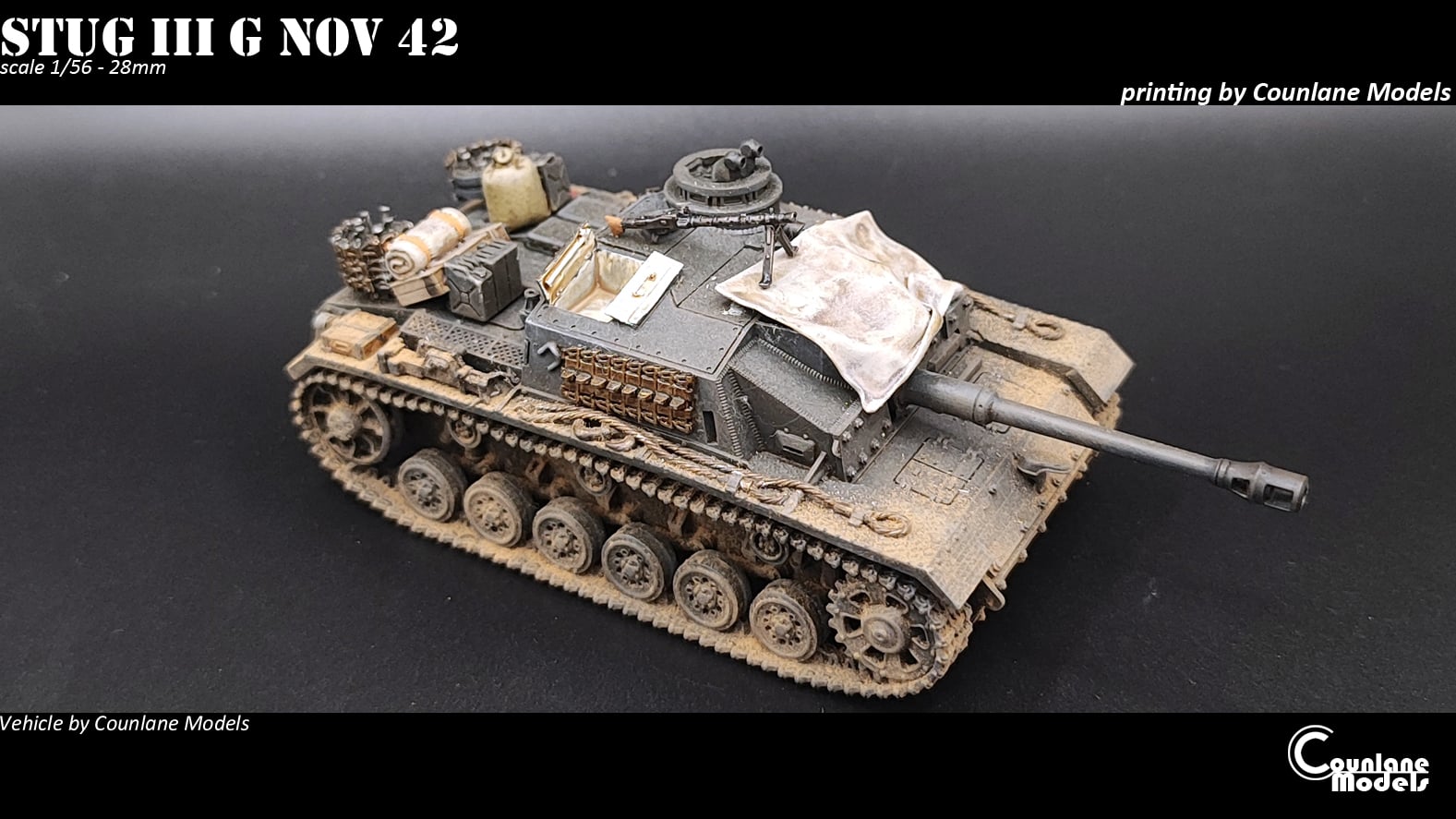 Stug III / Stuh 42 G after nov-1942 by Counlane Models - Wargaming3D