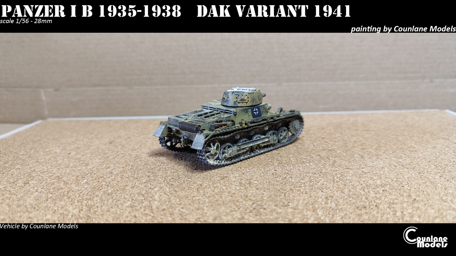 Panzer I B European and DAK versions by Counlane Models - Wargaming3D