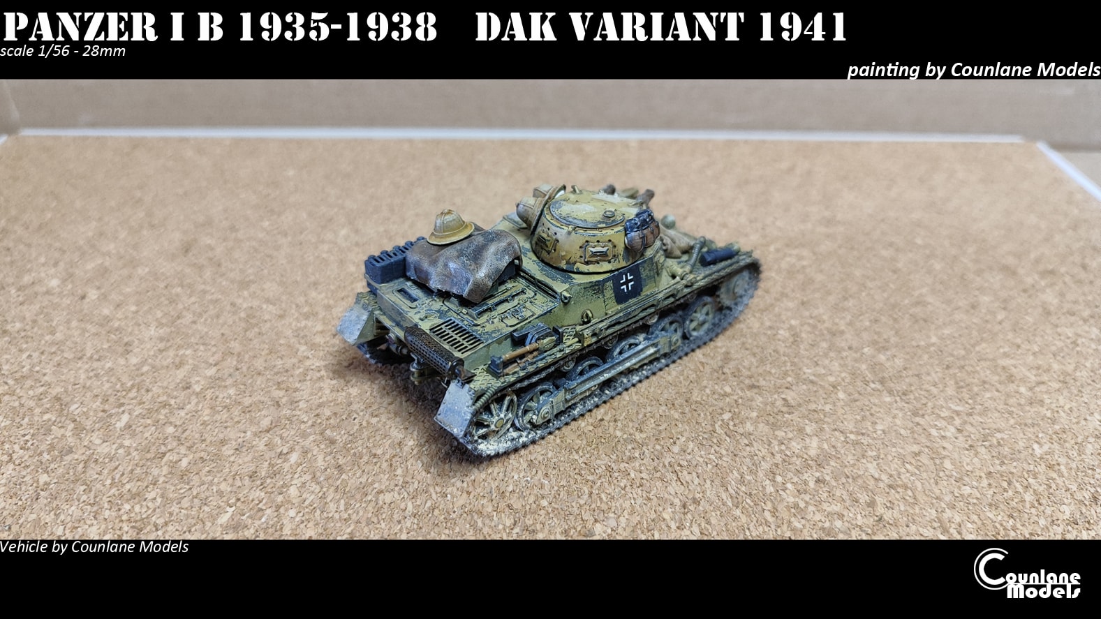 Panzer I B European and DAK versions by Counlane Models - Wargaming3D