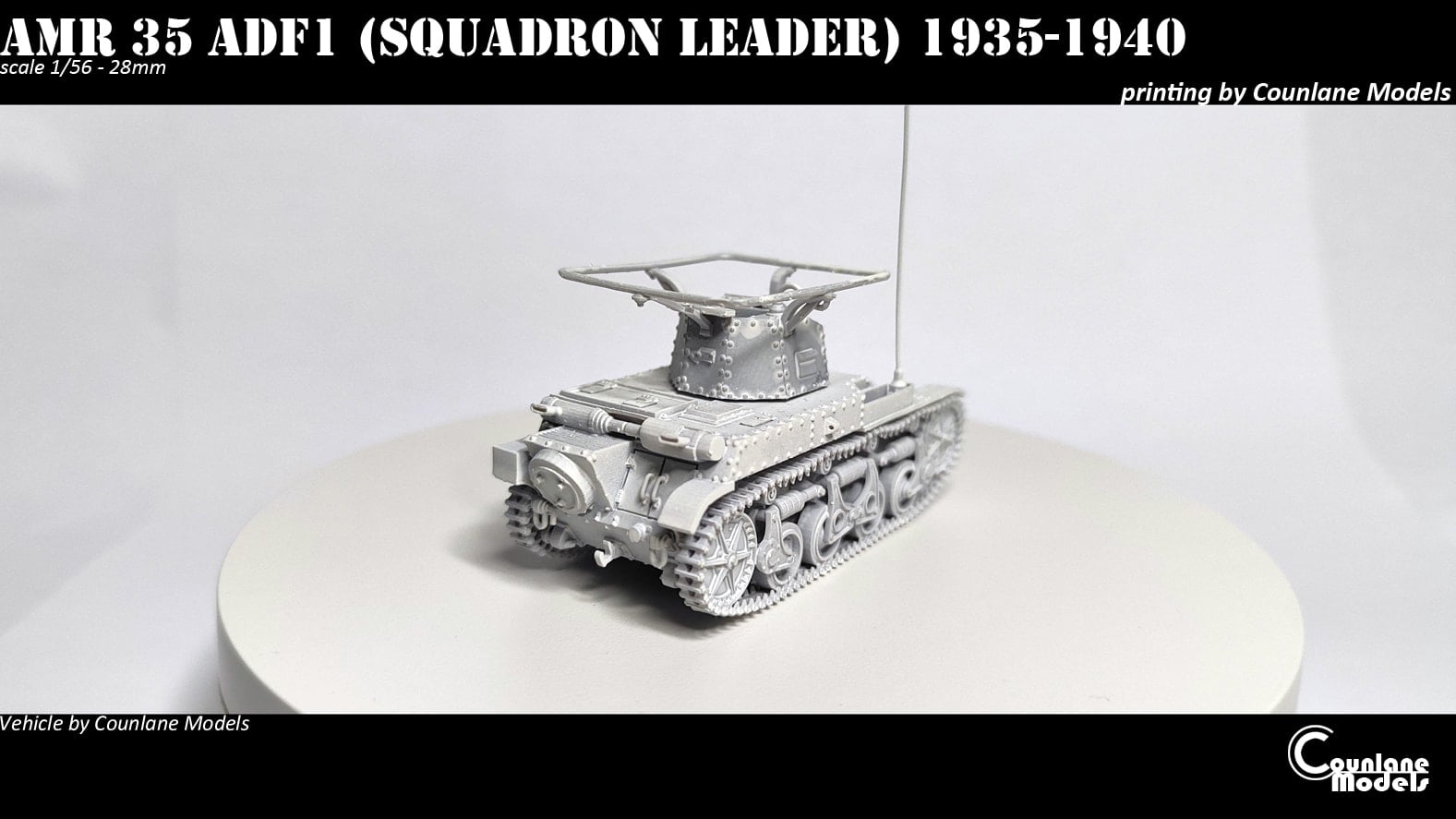 AMR35 ADF1 (Squadron Leader) by Counlane Models - Wargaming3D