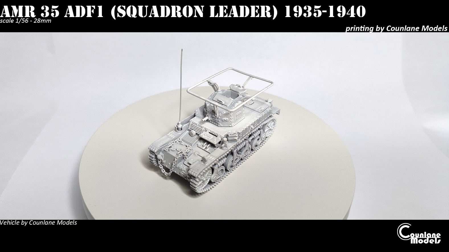 AMR35 ADF1 (Squadron Leader) by Counlane Models - Wargaming3D