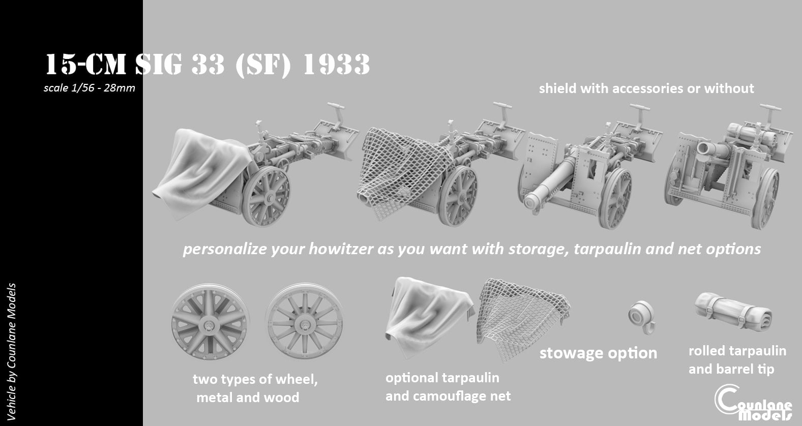 Sturmanpanzer I Bison + SIG33 by Counlane Models - Wargaming3D