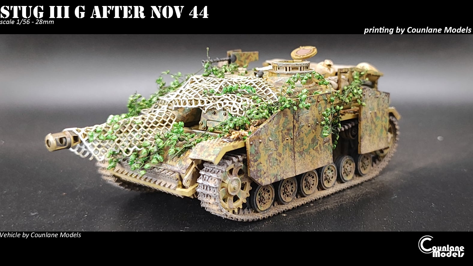 Stug III / Stuh 42 G after oct-1944 by Counlane Models - Wargaming3D