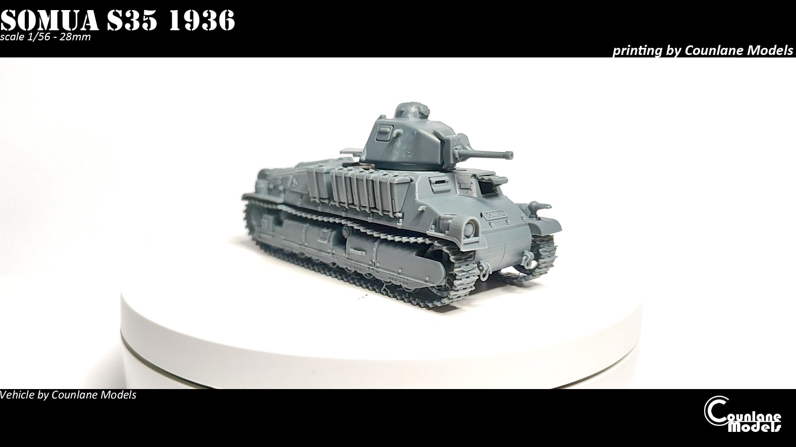 Somua S35 by Counlane Models - Wargaming3D