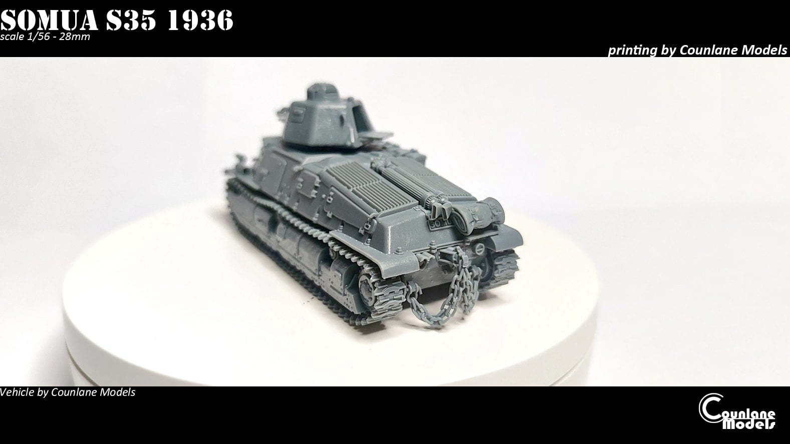 Somua S35 by Counlane Models - Wargaming3D