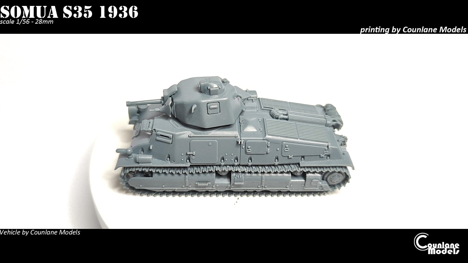 Somua S35 by Counlane Models - Wargaming3D