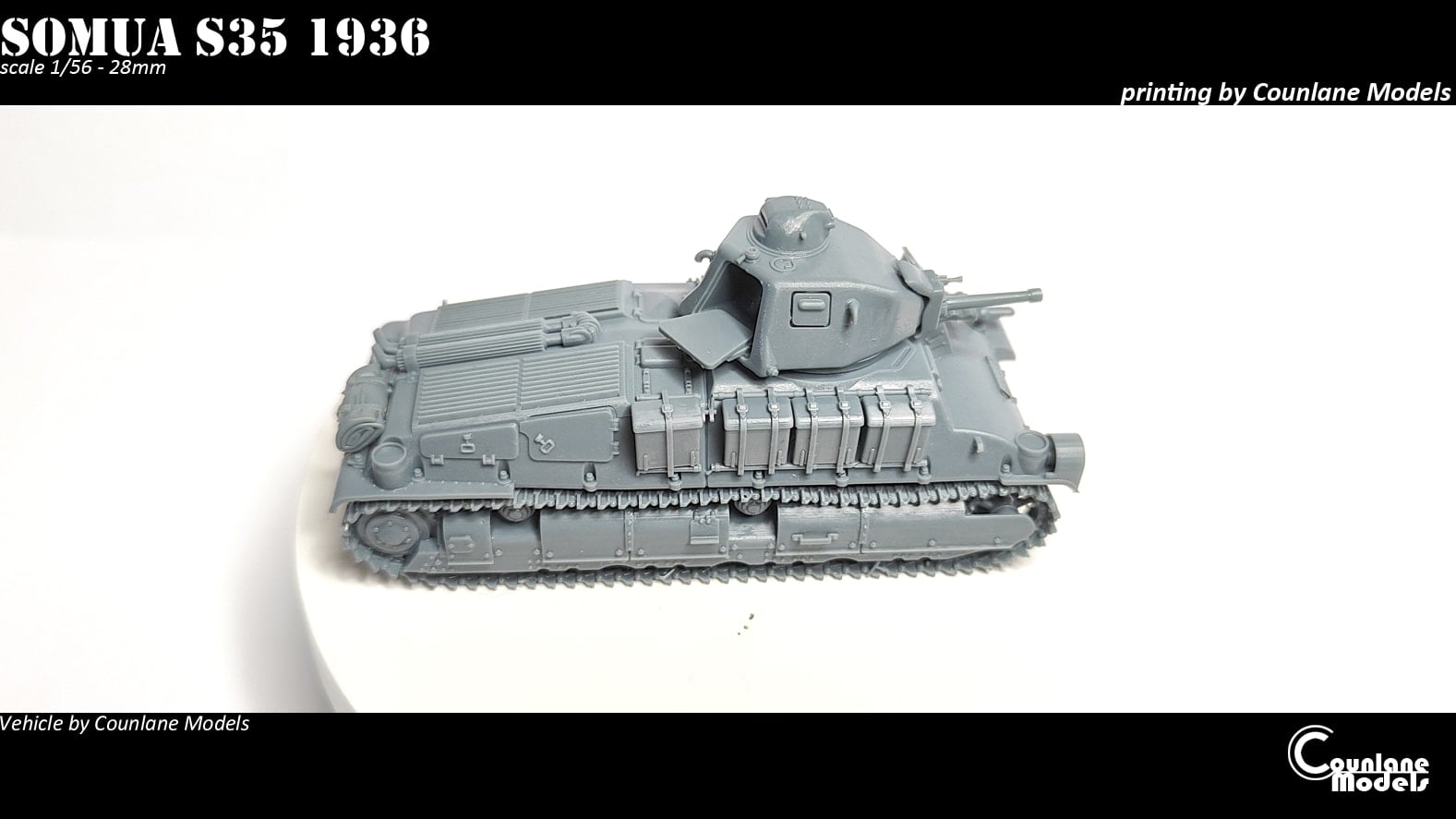 Somua S35 by Counlane Models - Wargaming3D