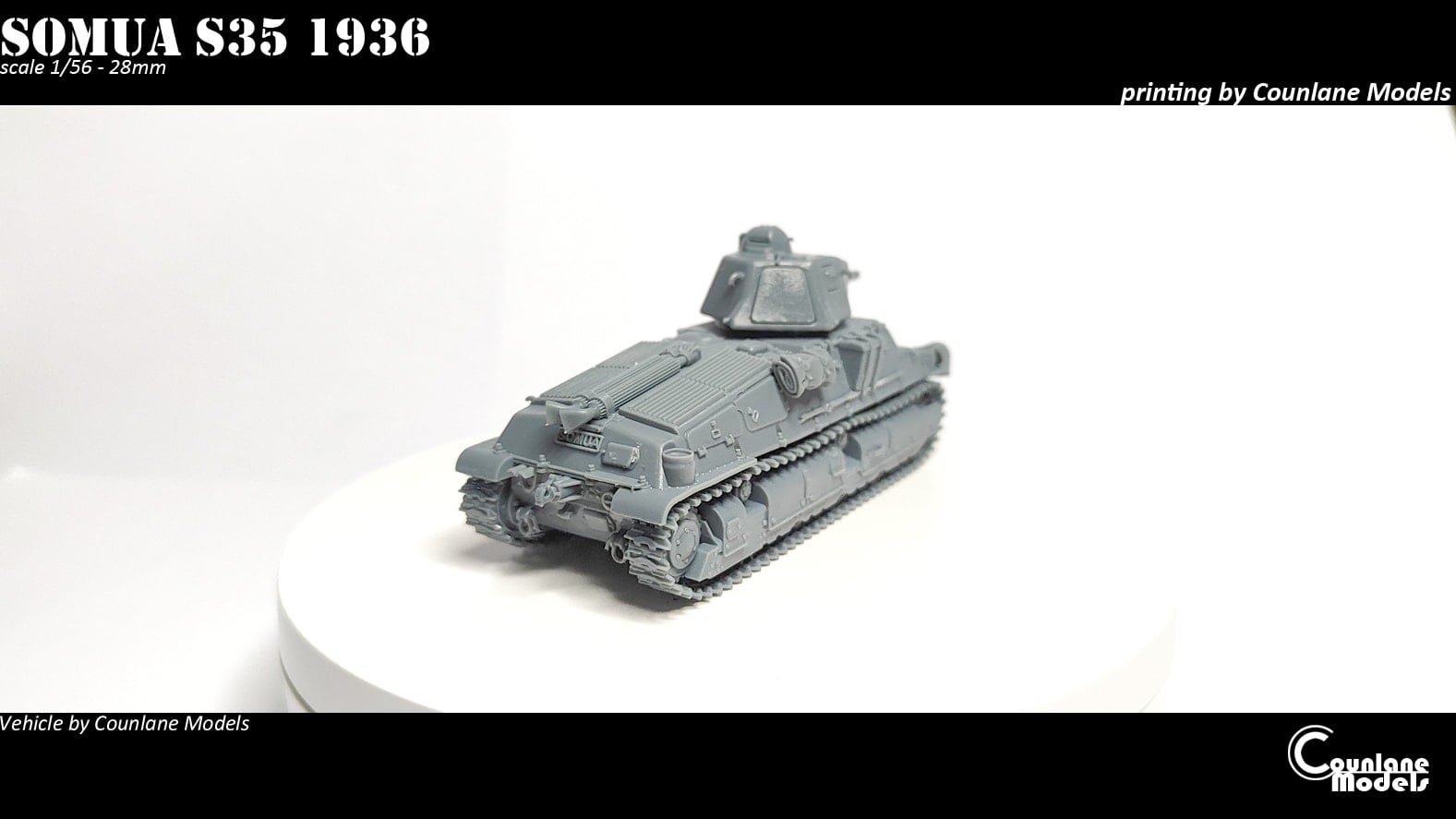 Somua S35 by Counlane Models - Wargaming3D