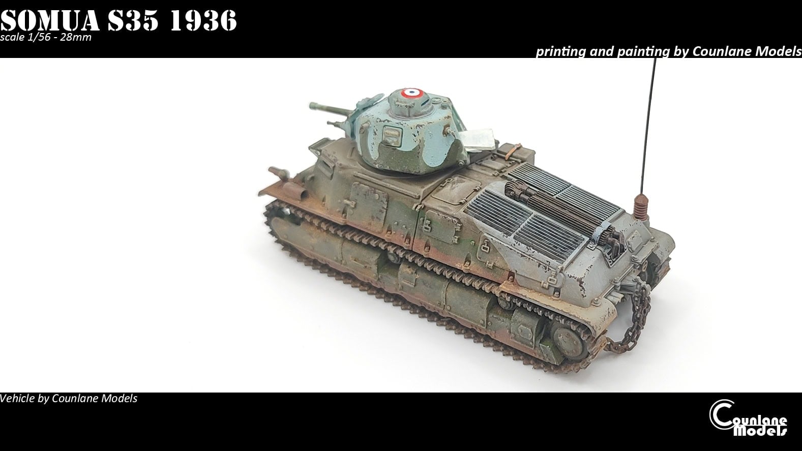 Somua S35 by Counlane Models - Wargaming3D