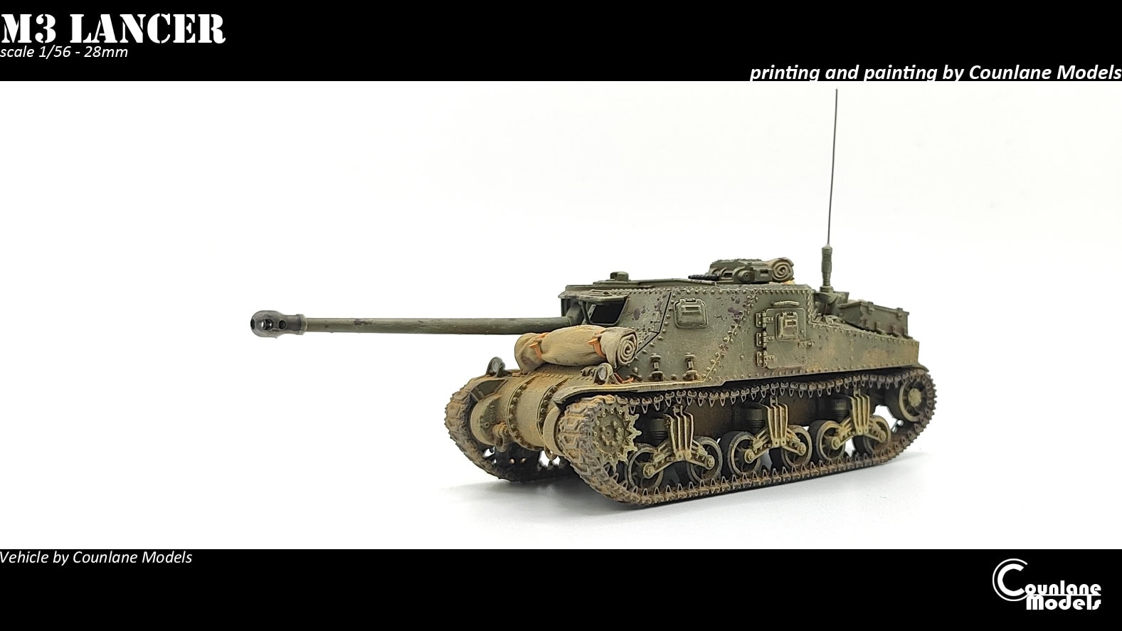 M3 Lancer - experimental tank hunter by Counlane Models - Wargaming3D