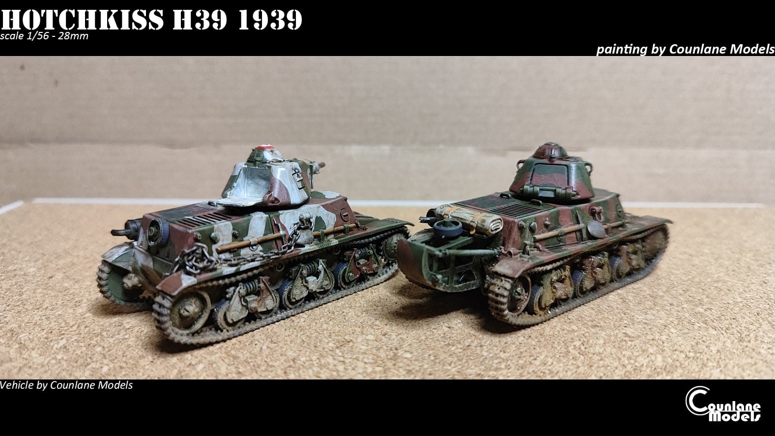 Hotchkiss H39, 3 possible variants by Counlane Models - Wargaming3D