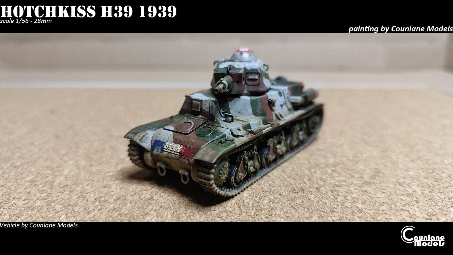Hotchkiss H39, 3 possible variants by Counlane Models - Wargaming3D