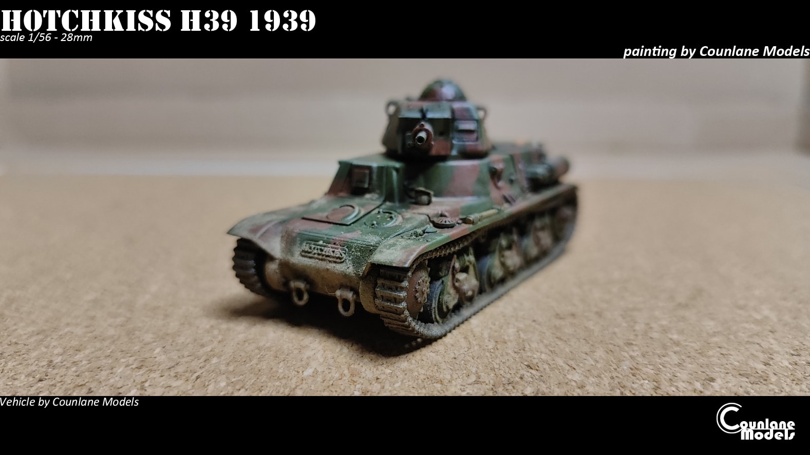 Hotchkiss H39, 3 possible variants by Counlane Models - Wargaming3D
