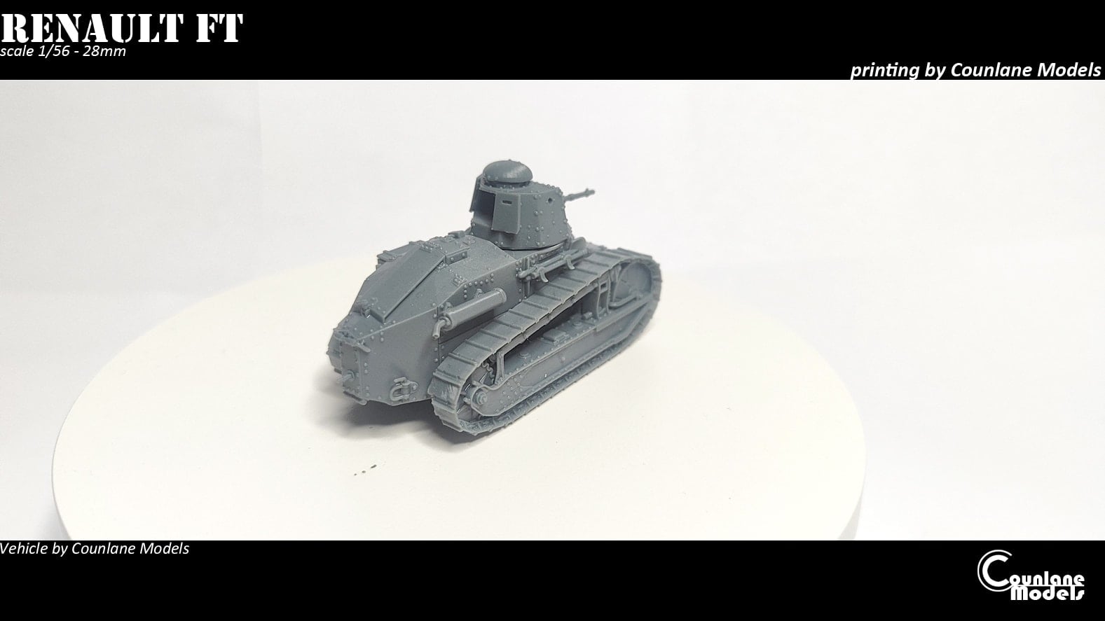 Renault FT by Counlane Models - Wargaming3D