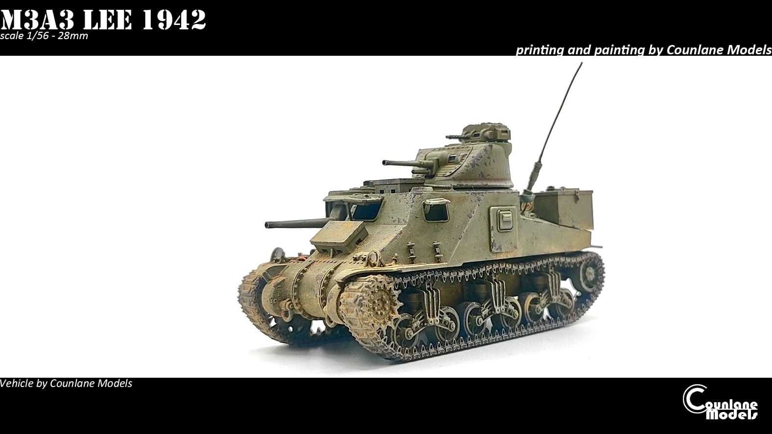 M3A3 Lee early, mid, Late prod by Counlane Models - Wargaming3D
