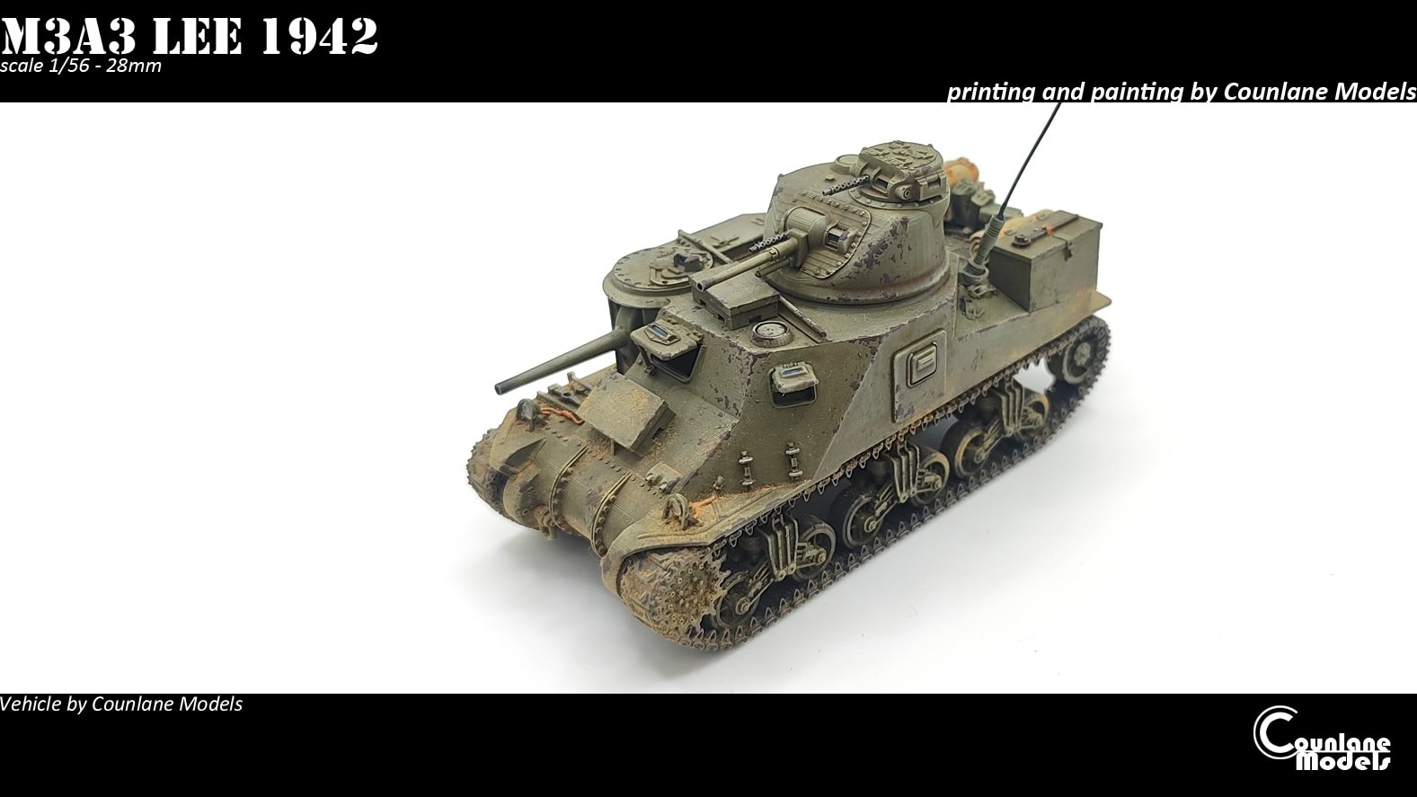 M3A3 Lee early, mid, Late prod by Counlane Models - Wargaming3D