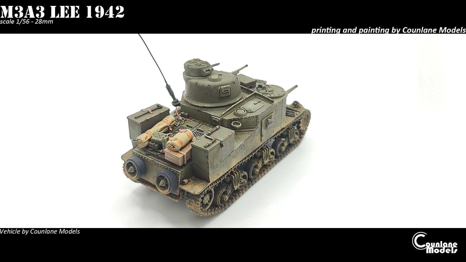 M3A3 Lee early, mid, Late prod by Counlane Models - Wargaming3D