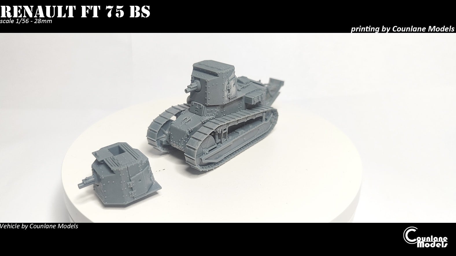 Renault FT collection by Counlane Models - Wargaming3D
