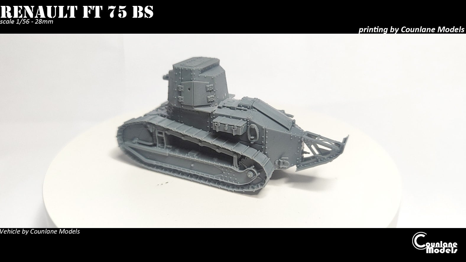 Renault FT collection by Counlane Models - Wargaming3D