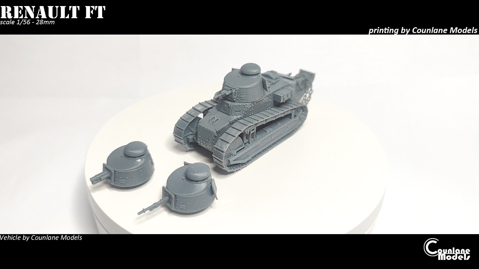 Renault FT collection by Counlane Models - Wargaming3D