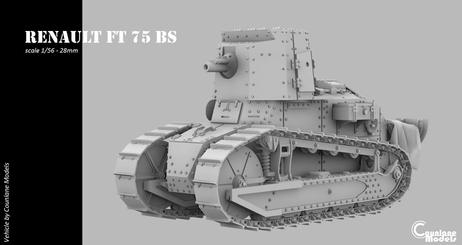 Renault FT collection by Counlane Models - Wargaming3D