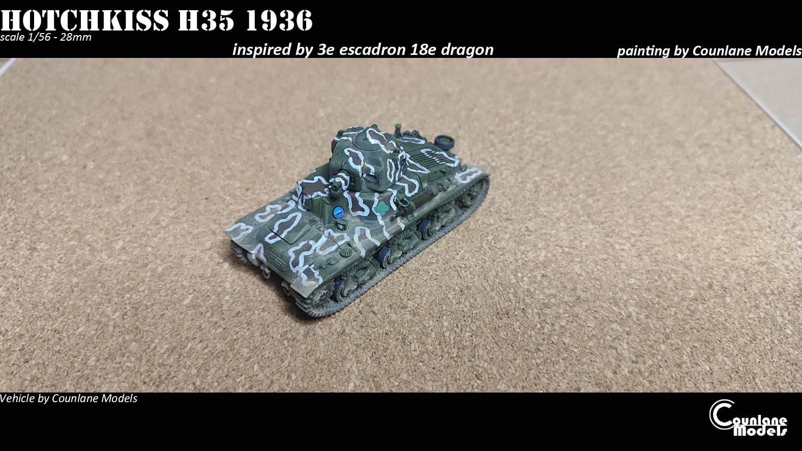 Hotchkiss H35, 3 possible variants by Counlane Models - Wargaming3D