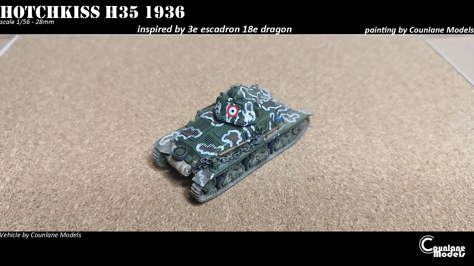 Hotchkiss H35, 3 possible variants by Counlane Models - Wargaming3D