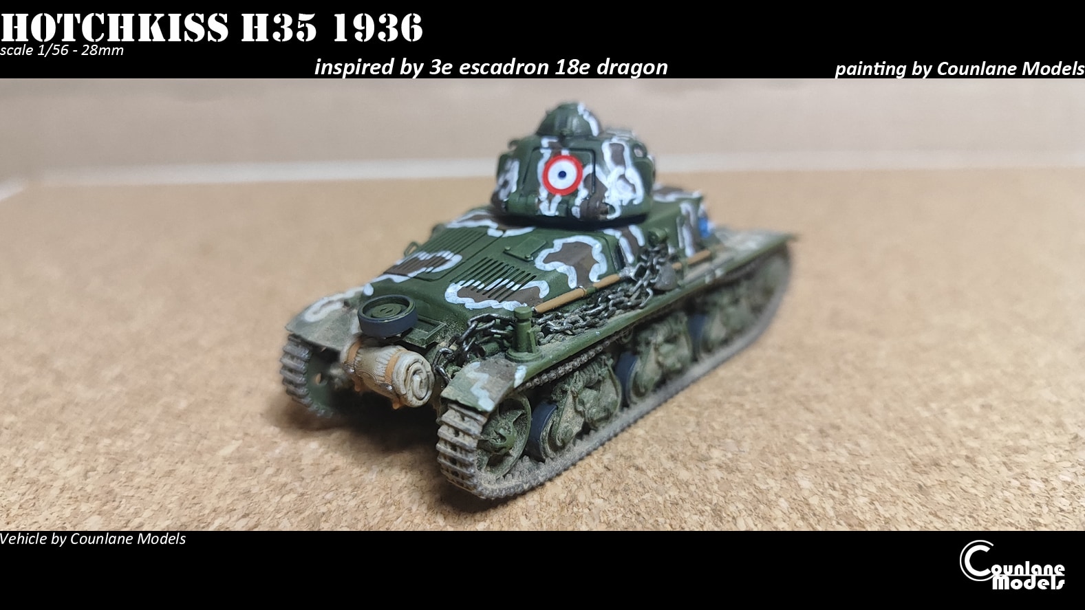 Hotchkiss H35, 3 possible variants by Counlane Models - Wargaming3D