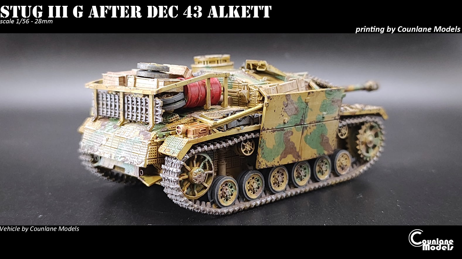 Stug III G ALKETT Bundle by Counlane Models - Wargaming3D