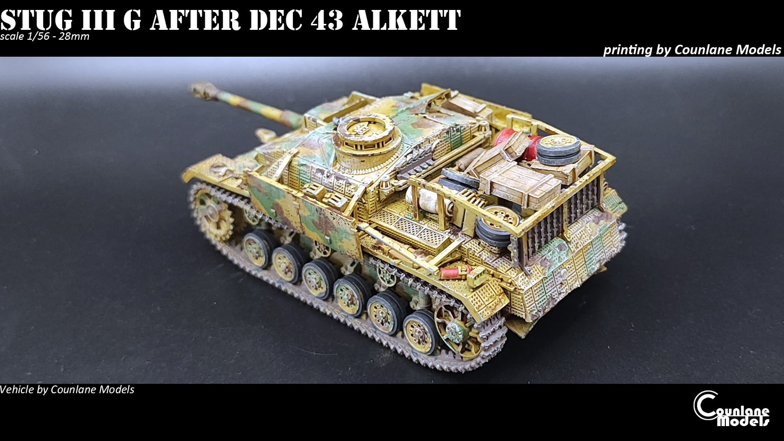 Stug III G bundle era 1942-1945 by Counlane Models - Wargaming3D