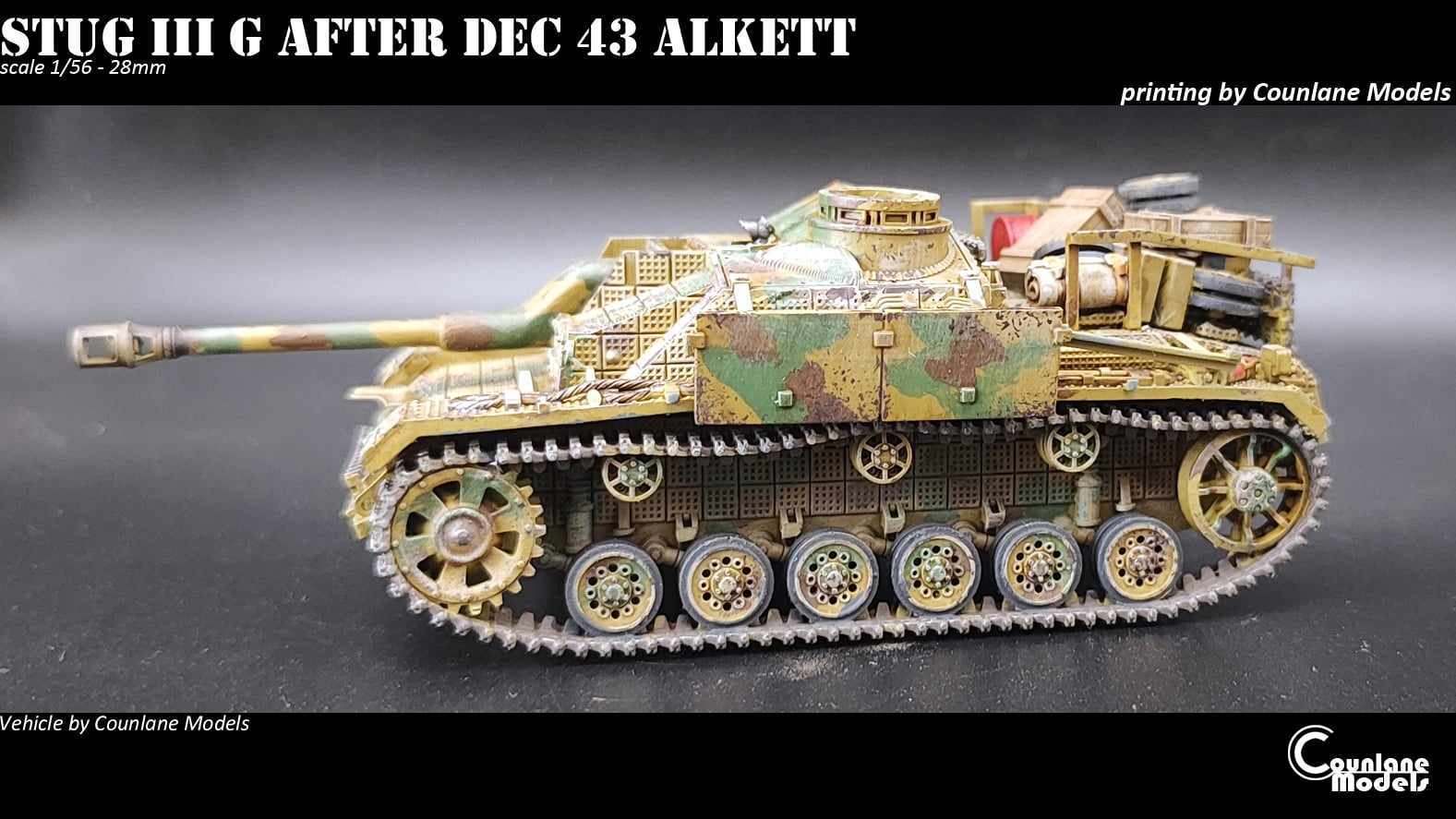 Stug III G bundle era 1942-1945 by Counlane Models - Wargaming3D