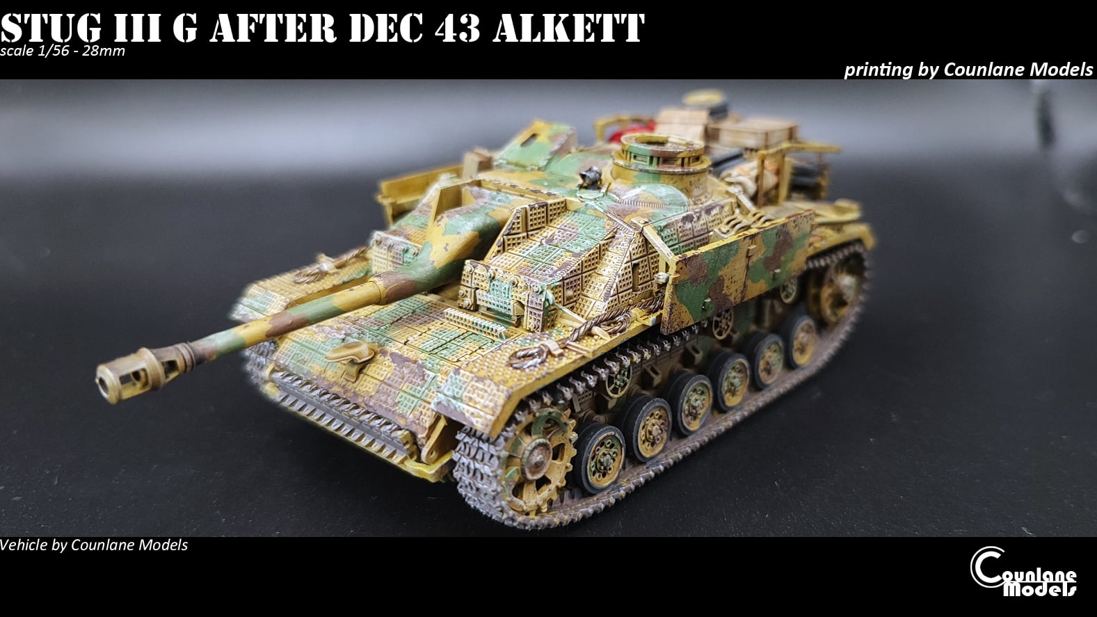 Stug III G bundle era 1942-1945 by Counlane Models - Wargaming3D