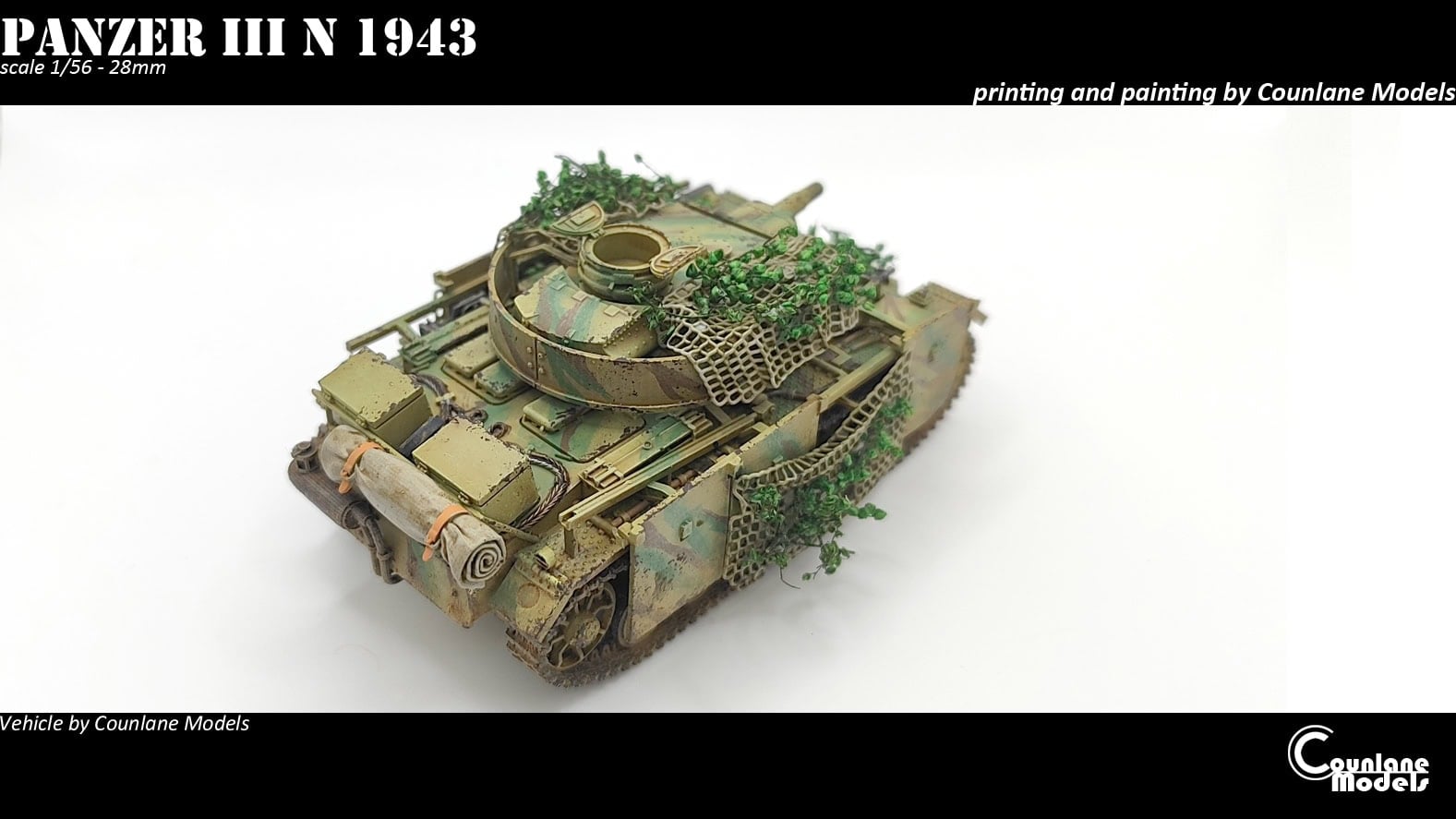 Panzer III N Early/Late Prod pack by Counlane Models - Wargaming3D