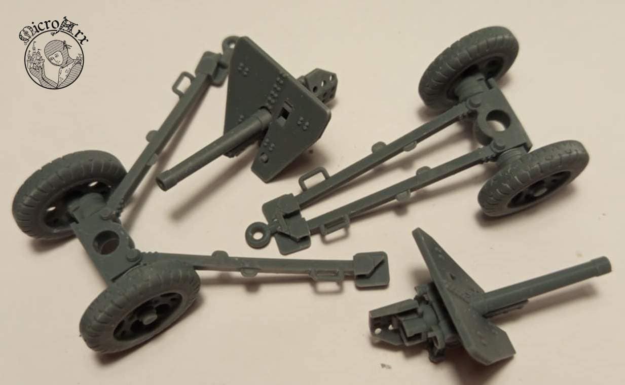 Toonkrieg Type 1 47mm Anti Tank Gun by 18Charlie - Wargaming3D