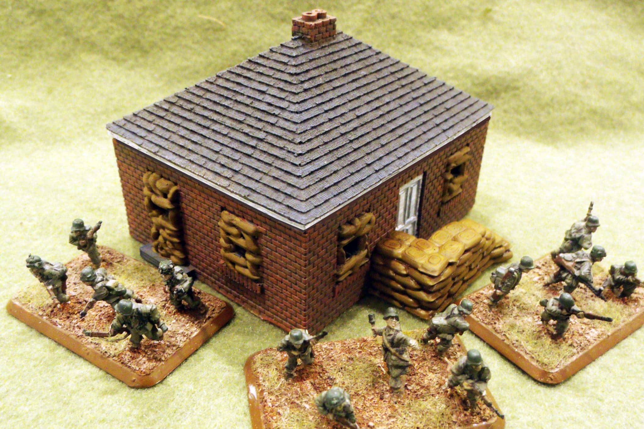 Small Fortified Building Ground Floor by 18Charlie - Wargaming3D