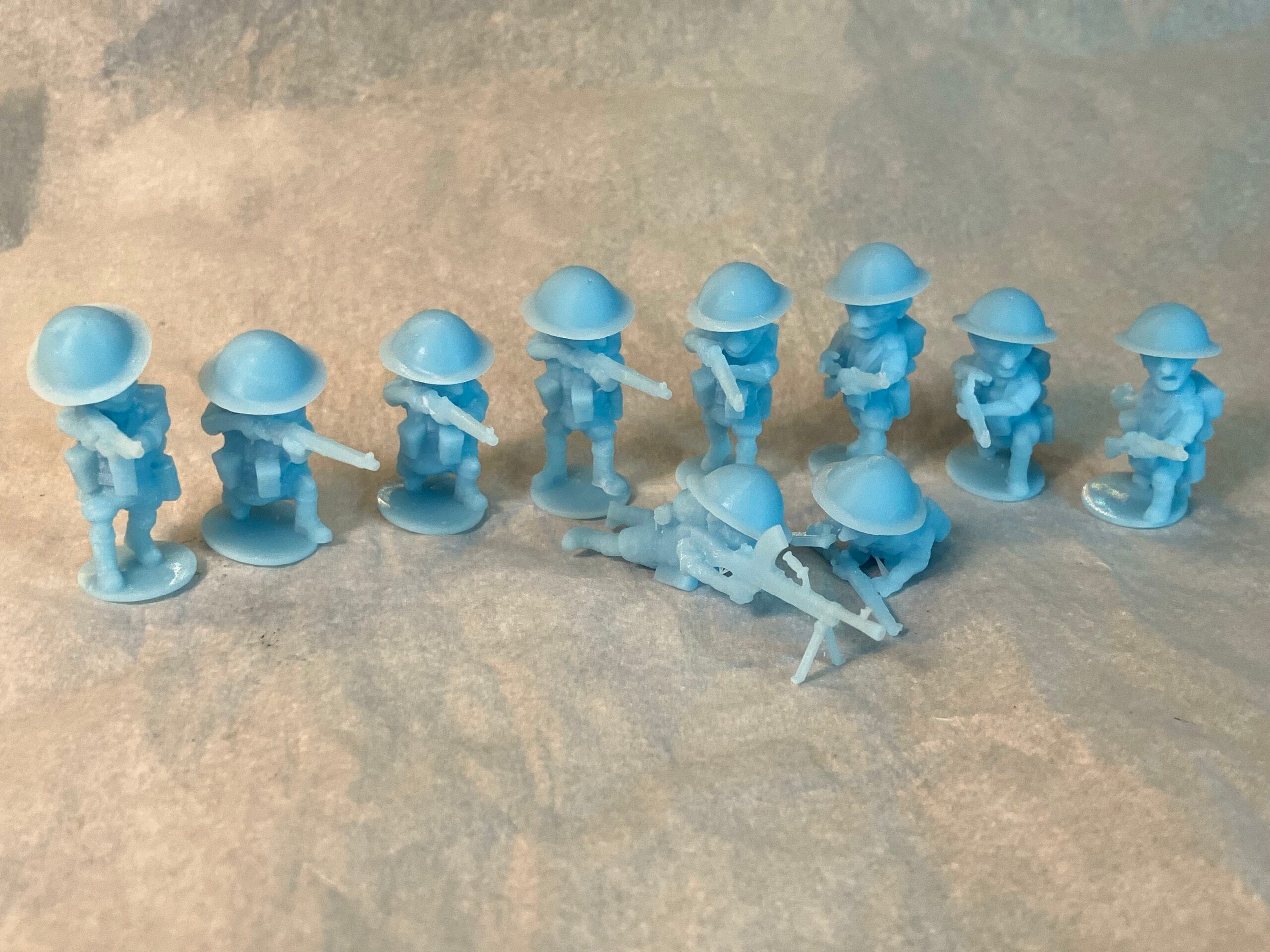 ToonKrieg British 8th Army Firing Line by 18Charlie - Wargaming3D