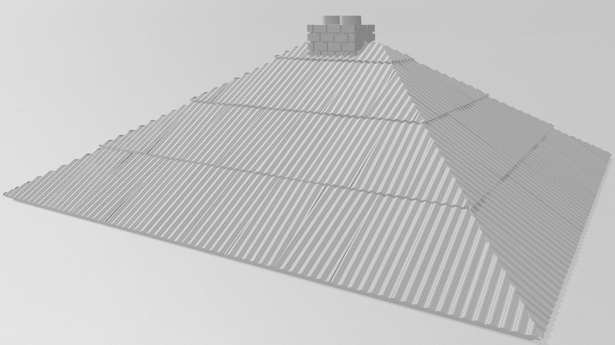 Small Corrugated Metal Roof by 18Charlie - MiniHoarder