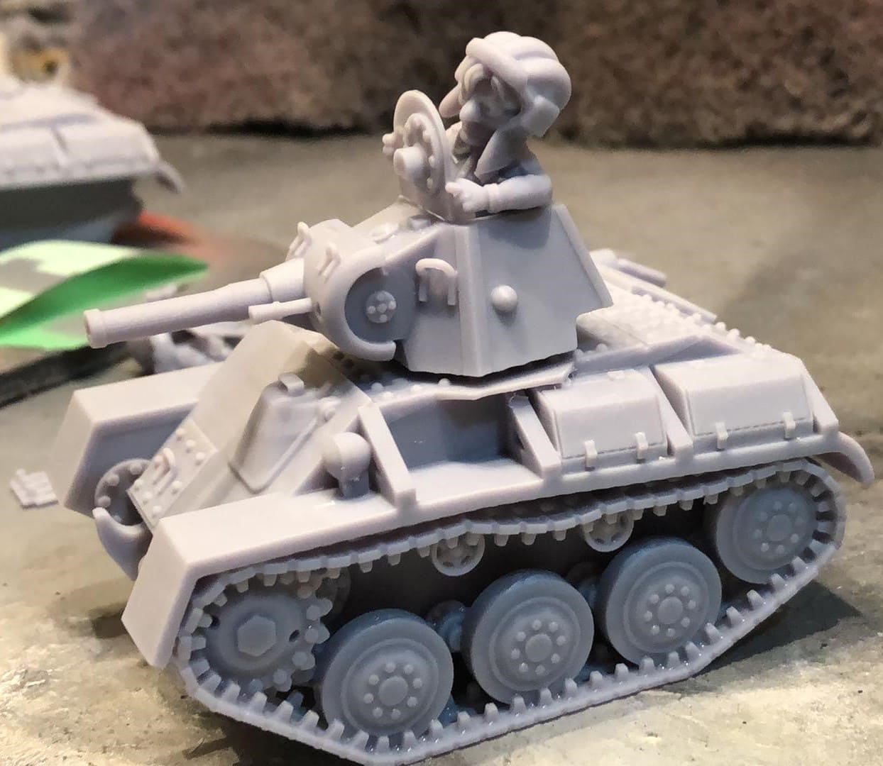 ToonKrieg T70 Light Tank by 18Charlie - Wargaming3D