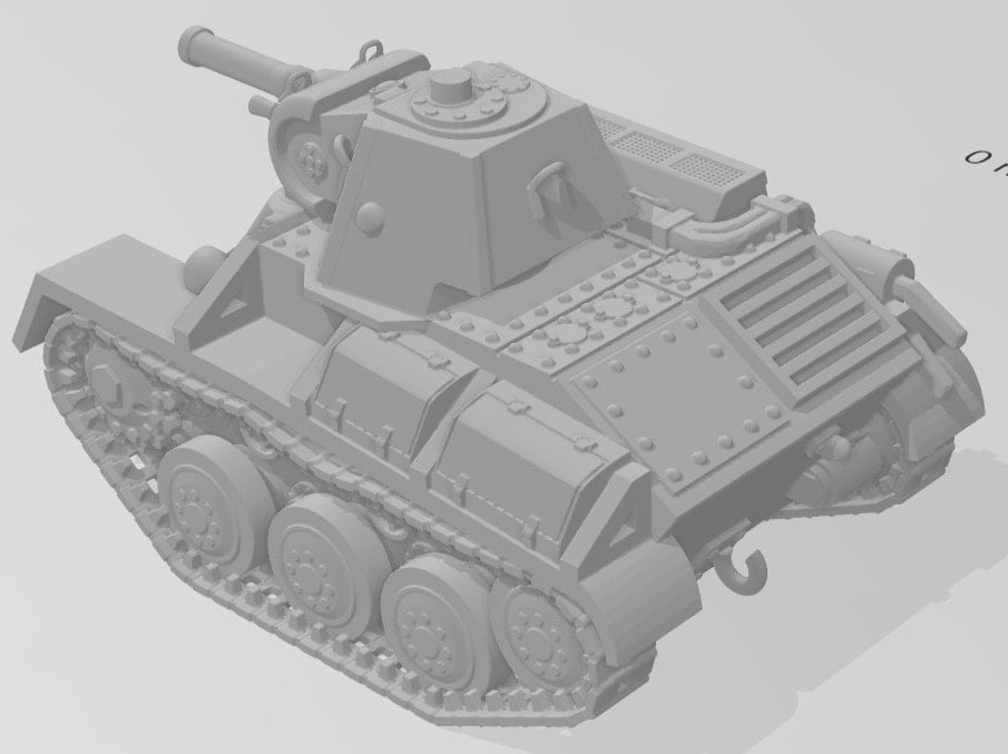 ToonKrieg T70 Light Tank by 18Charlie - Wargaming3D