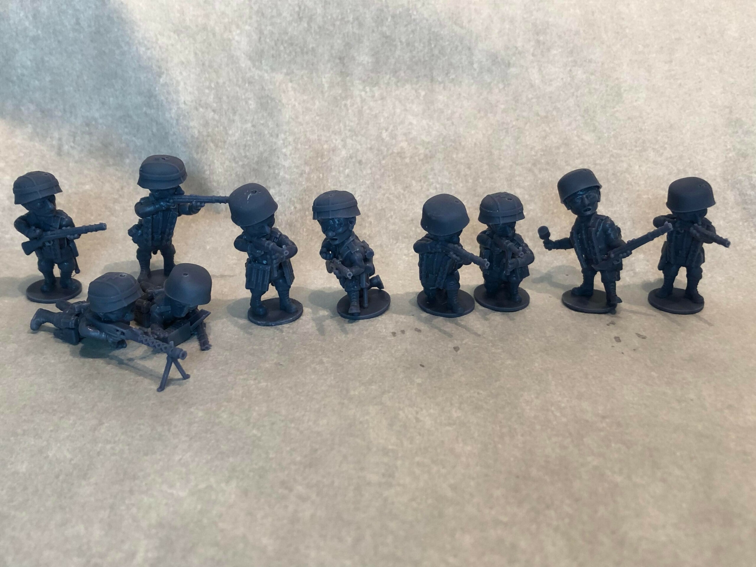 ToonKrieg Fallschirmjäger Firing Line by 18Charlie - Wargaming3D