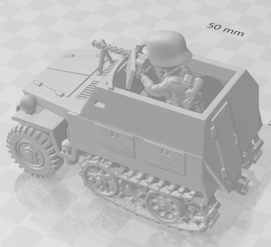 ToonKrieg Sdkfz 250 by 18Charlie - Wargaming3D