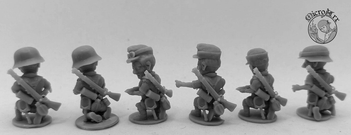 ToonKrieg Pak 36 with Afrikakorps crew by 18Charlie - Wargaming3D