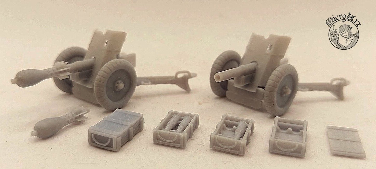 ToonKrieg Pak 36 with Afrikakorps crew by 18Charlie - Wargaming3D