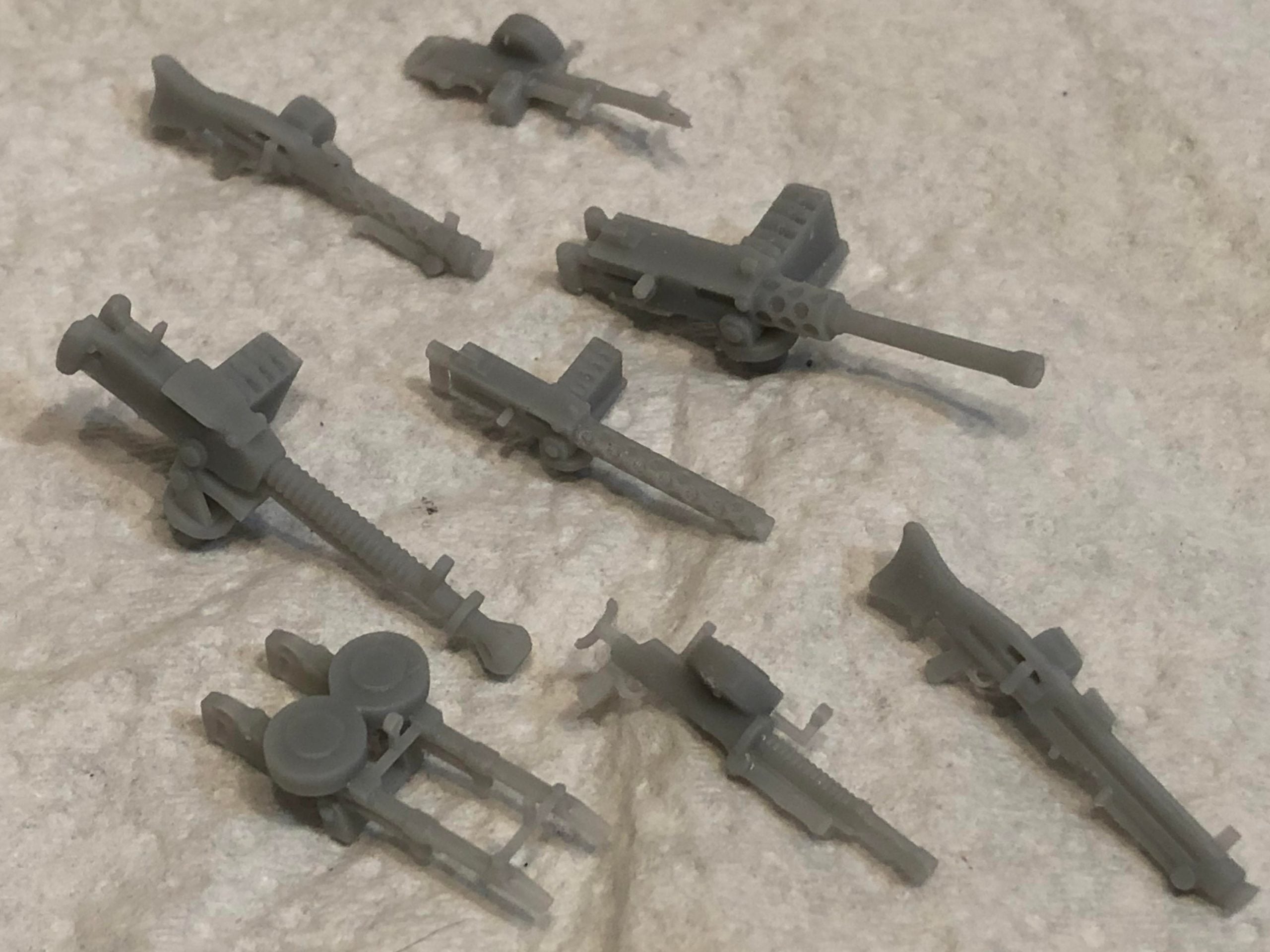 ToonKrieg Pintle mounted weapons by 18Charlie - Wargaming3D