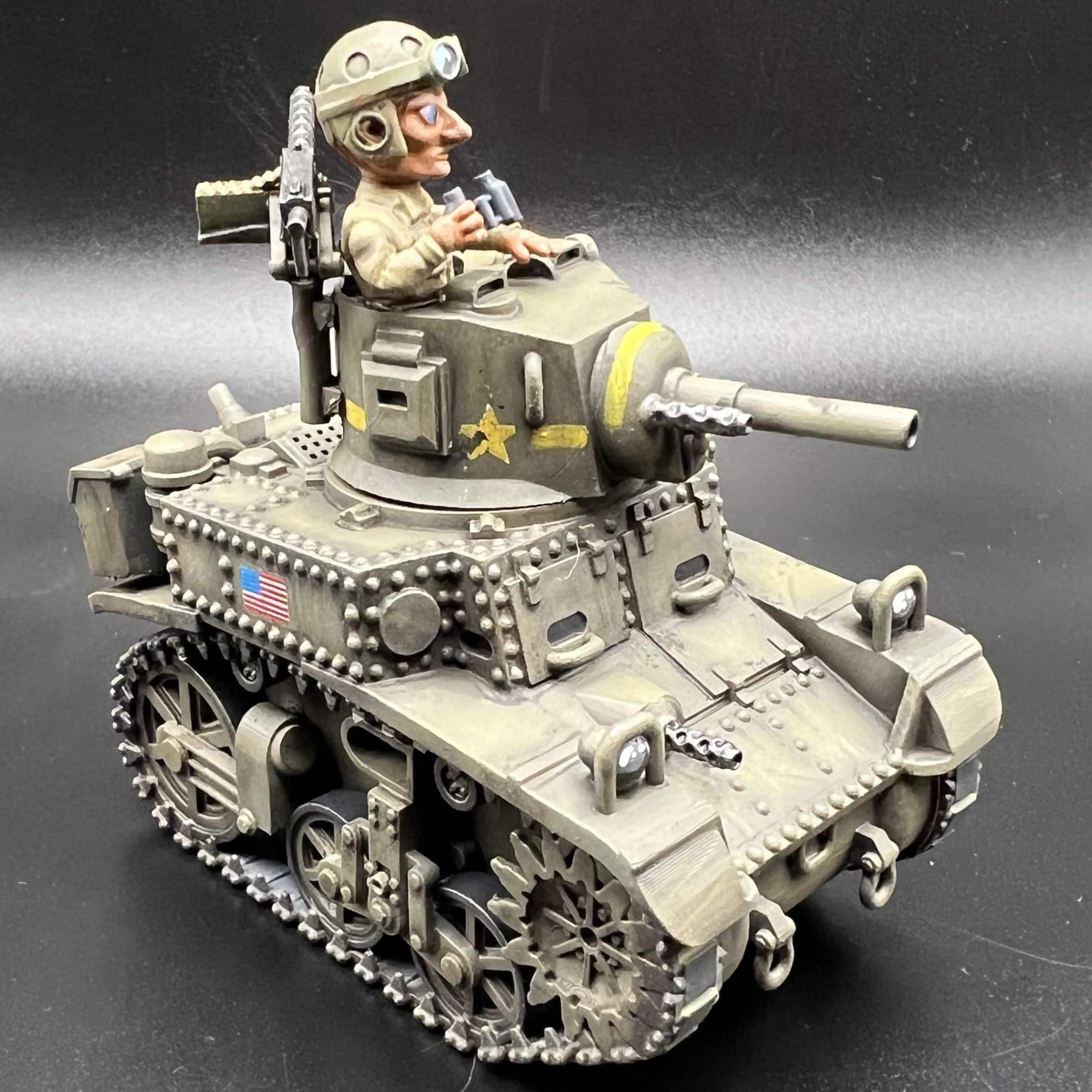 ToonKrieg M3A1 Stuart by 18Charlie - Wargaming3D
